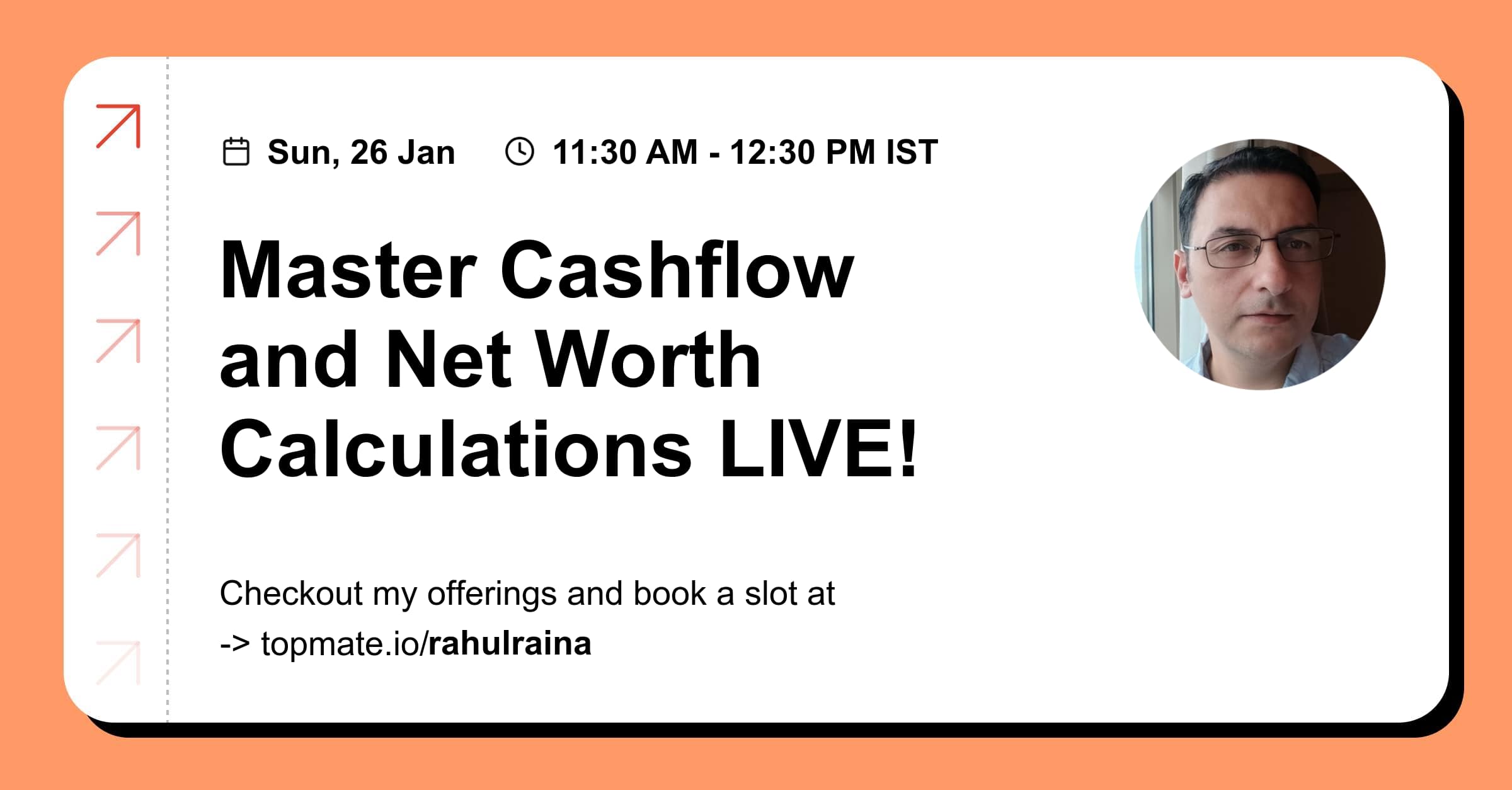 Master Cashflow and Net Worth Calculations LIVE! with Rahul Raina